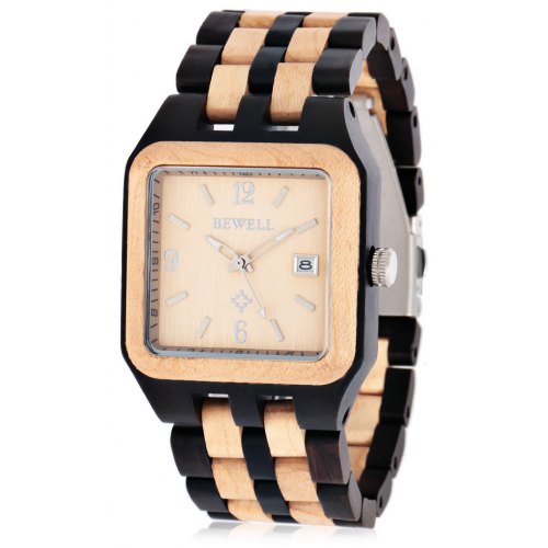 Bewell Wooden Unisex Watches - Proteus